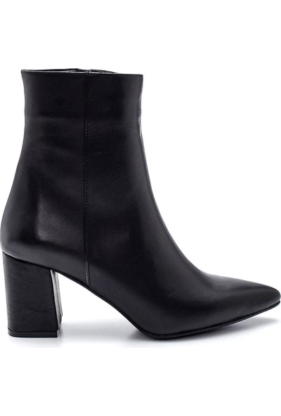 Derimod Kadın Deri Topuklu Bot Derimod Kadın Deri Topuklu Bot