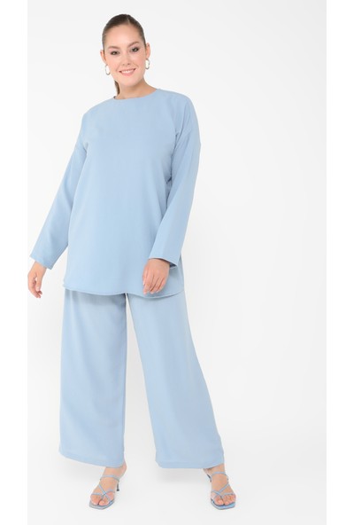 Alia Büyük Beden Tunik&pantolon Ikili Takım - Atlas - Alia