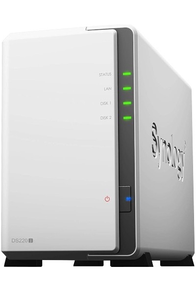 Synology DS220J Realtek Qc 512 MB Ram- 2-Diskli Nas Server (Disksiz) Synology DS220J Realtek Qc 512 MB Ram- 2-Diskli Nas Server (Disksiz)