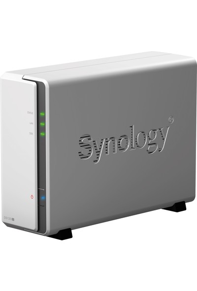Synology DS120J Marvell Dc- 512 MB Ram- 1-Diskli Nas Server (Disksiz) Synology DS120J Marvell Dc- 512 MB Ram- 1-Diskli Nas Server (Disksiz)