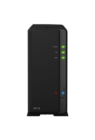 Synology DS118 Realtek Qc 1 GB Ram- 1-Diskli Nas Server (Disksiz) Synology DS118 Realtek Qc 1 GB Ram- 1-Diskli Nas Server (Disksiz)