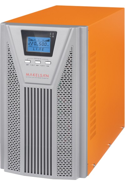 Makelsan Powerpack Se 3kva 5-10DK 6X12V/9AH 1f/1f Online Ups MU03000N11EAV03 Makelsan Powerpack Se 3kva 5-10DK 6X12V/9AH 1f/1f Online Ups MU03000N11EAV03