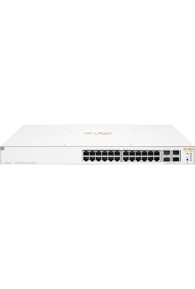 Hp Aruba 1930-24G JL683A 24 Port 10/100/1000 24 Port Poe 4 x Sfp Yonetılebılır Rack Mount Swıtch 195W Hp Aruba 1930-24G JL683A 24 Port 10/100/1000 24 Port Poe 4 x Sfp Yonetılebılır Rack Mount Swıtch 195W