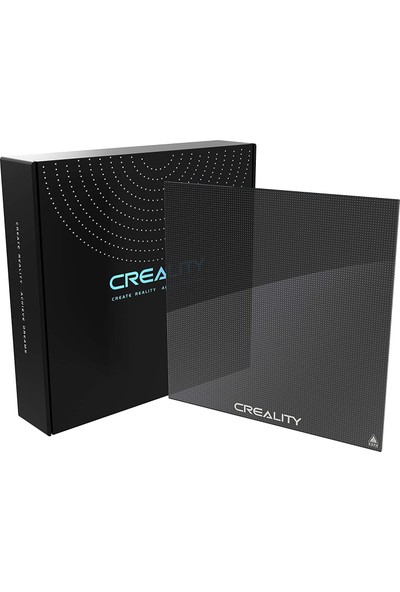 Creality 3D Crealıty Ender 3 Pro, 3 V2 Cam Tabla 235X235X4 mm Creality 3D Crealıty Ender 3 Pro, 3 V2 Cam Tabla 235X235X4 mm