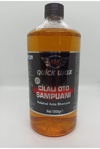 Quick Wax Profesyonel Konsantre Kostiksiz Cilalı Oto Şampuanı 1 kg