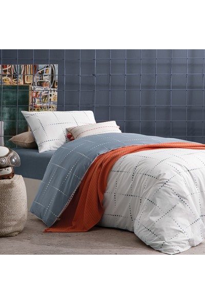 Yataş Bedding Yataş Limes Ranforce Xl 3 Parça Pamuk Tek Kişilik Indigo Nevresim Takımı - 57 Tel Çift Taraflı 160 x 220 cm Yataş Bedding Yataş Limes Ranforce Xl 3 Parça Pamuk Tek Kişilik Indigo Nevresim Takımı - 57 Tel Çift Taraflı 160 x 220 cm