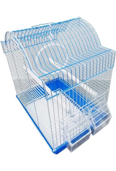 Dayang Iki Kapılı Kubbeli Muh Kafes Çift Renkli