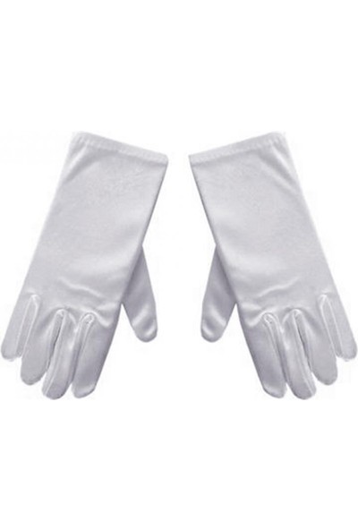 ERPA ToysShop Beyaz Renk Çocuk Boy Likralı Pandomim Eldiveni ERPA ToysShop Beyaz Renk Çocuk Boy Likralı Pandomim Eldiveni