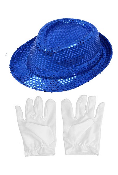 ERPA ToysShop Mavi Renk Payetli Çocuk Şapkası ve Beyaz Renk Çocuk Eldiveni ERPA ToysShop Mavi Renk Payetli Çocuk Şapkası ve Beyaz Renk Çocuk Eldiveni