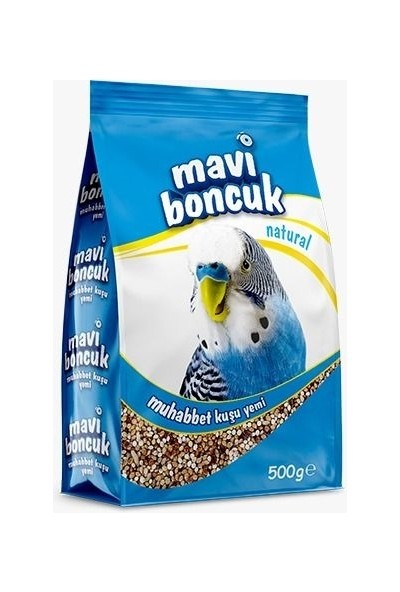 Mavi Boncuk Muhabbet Kuşu Yemi 500 gr