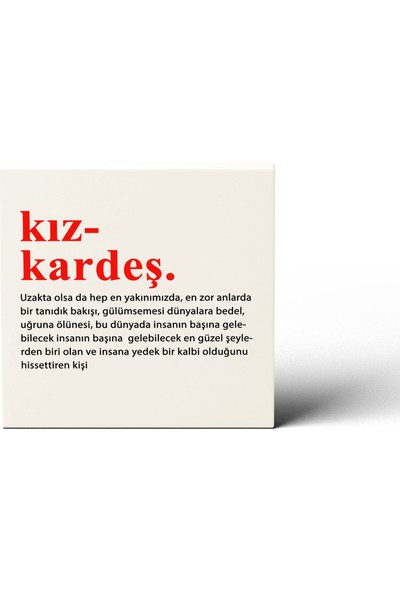 Cupgel Kız Kardeş Kelime Anlamı Doğal Taş Bardak Altlığı Cupgel Kız Kardeş Kelime Anlamı Doğal Taş Bardak Altlığı