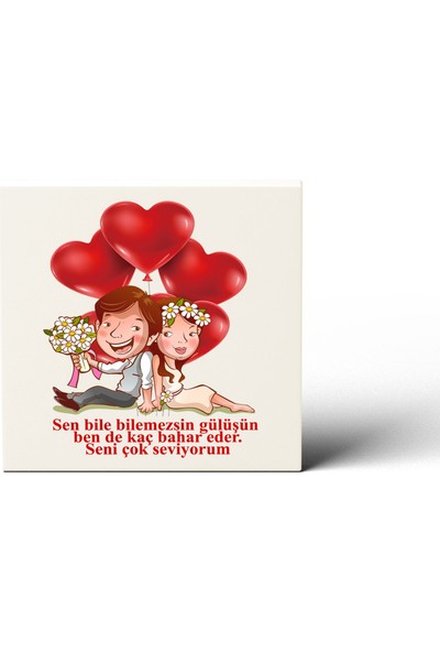 Cupgel Sevgili Için Doğal Taş Bardak Altlığı Cupgel Sevgili Için Doğal Taş Bardak Altlığı