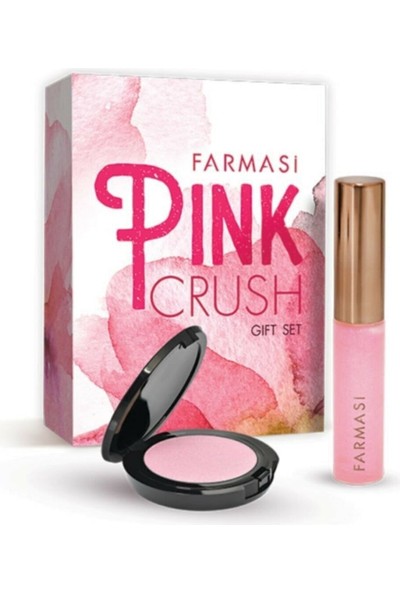 Farmasi Pink Crush Majyaj Seti (Dudak Parlatıcısı & Allık) 8690131419936 Farmasi Pink Crush Majyaj Seti (Dudak Parlatıcısı & Allık) 8690131419936
