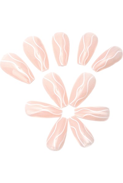 Pop Beauty Takma Tırnak Seti & Zararsız Yapıştırıcı