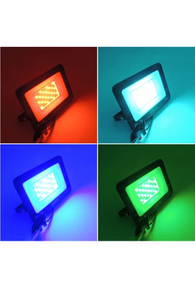 Sunlight - Rgb Renkli LED Projektör 50 Watt Uzaktan Kumandalı Sunlight - Rgb Renkli LED Projektör 50 Watt Uzaktan Kumandalı
