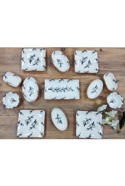 Yiğit Seramik Züccaciye Zeytindalı 4 Kişilik 13 Parça Kahvaltı Takımı Yiğit Seramik Züccaciye Zeytindalı 4 Kişilik 13 Parça Kahvaltı Takımı