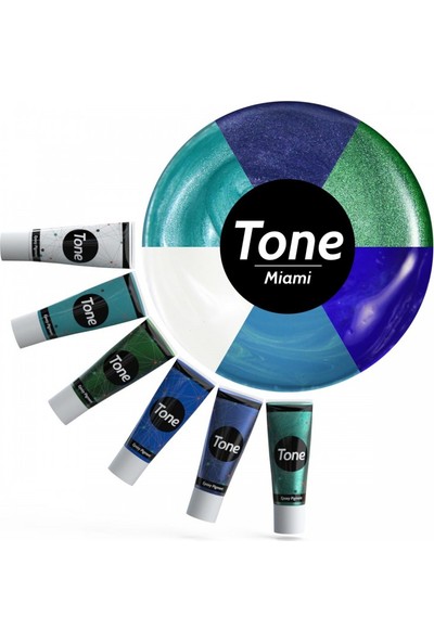 Resinin Tone Miami Epoksi Pigment Seti 6 x 25 ml Resinin Tone Miami Epoksi Pigment Seti 6 x 25 ml