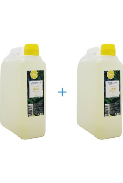 Assuva 1 Litre Limon Kolonyası 2 Adet