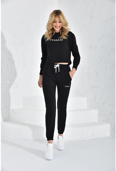 Rodi Kadın Female Baskılı Crop Eşofman Takım RD21YB667000