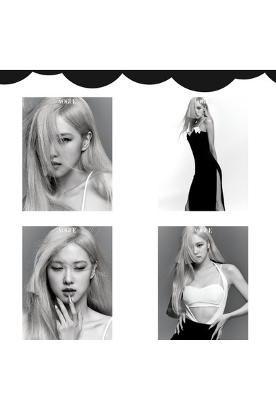 Kpop Dünyası Blackpınk '' Rose '' Poster Set Kpop Dünyası Blackpınk '' Rose '' Poster Set