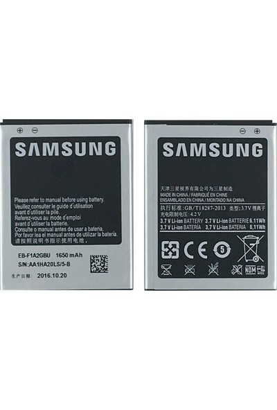 Samsung Galaxy I9100 S2 Için Samsung EB-F1A2GBU 1650 Mah Batarya Samsung Galaxy I9100 S2 Için Samsung EB-F1A2GBU 1650 Mah Batarya
