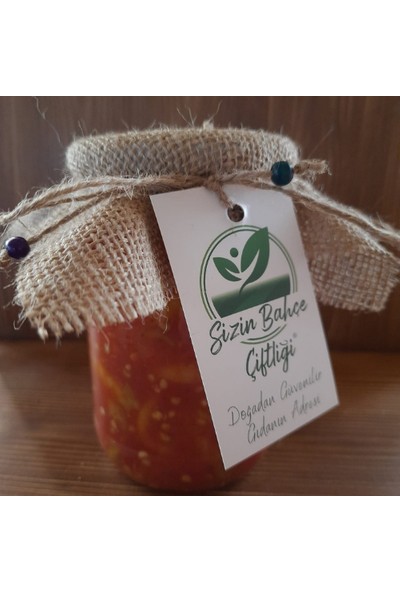 Sizin Bahçe Çiftliği Biber Domatesli Kahvaltılık Sos 620 gr Sizin Bahçe Çiftliği Biber Domatesli Kahvaltılık Sos 620 gr