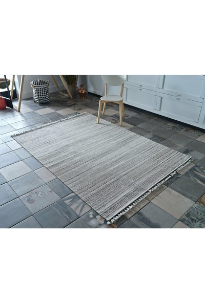 Gümüşsuyu Deco Ibiza 120X180 12185 - Gri Halı Klim Gümüşsuyu Deco Ibiza 120X180 12185 - Gri Halı Klim