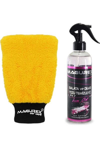 Magurex Balata ve Demir Tozu Temizleyici + Wax Uygulama Eldiveni Magurex Balata ve Demir Tozu Temizleyici + Wax Uygulama Eldiveni