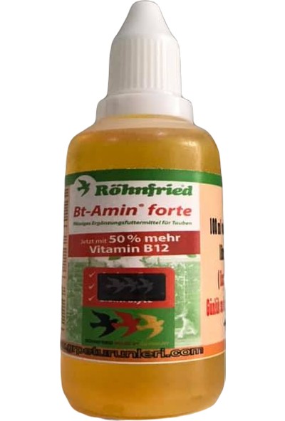 Röhnfried Bt-Amin Forte B Vitamini Takviyesi 50 ml Röhnfried Bt-Amin Forte B Vitamini Takviyesi 50 ml