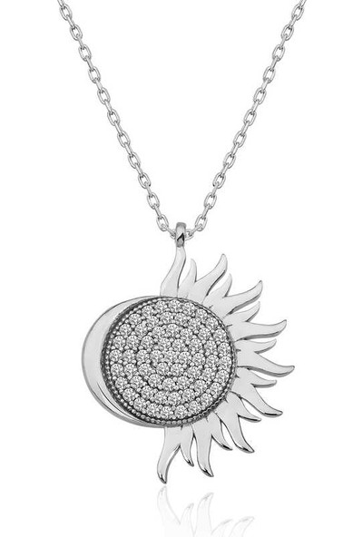 gümüş Mihrimah Sultan Bayan Kolye gümüş Mihrimah Sultan Bayan Kolye