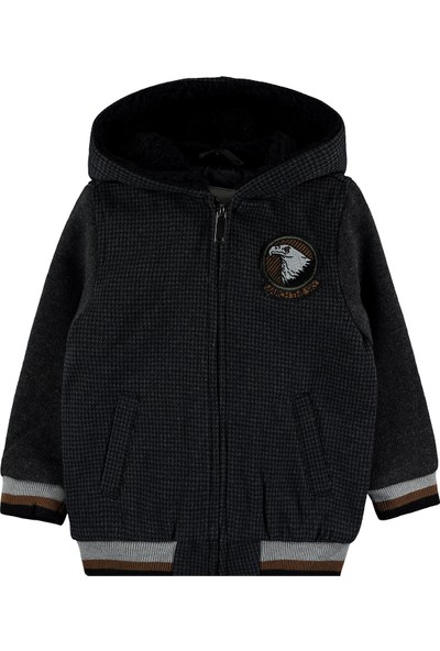 Civil Boys Erkek Çocuk Kapüşonlu Mont 2-5 Yaş Antrasit