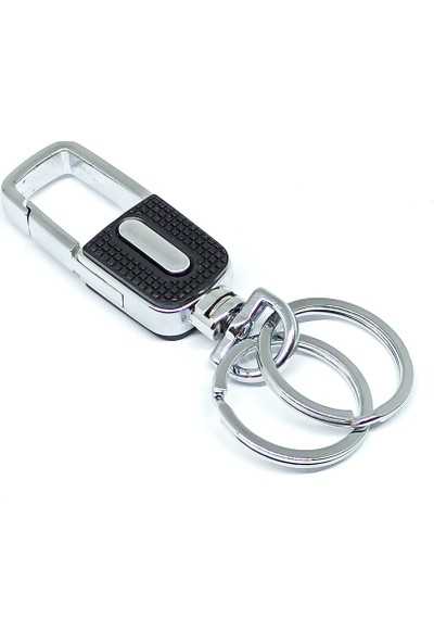 Hiçdurmaal Pantolon Kemer Köprüsüne Takılan Çift Anahtar Halkalı Şık Tasarımlı Anahtarlık Hiçdurmaal Pantolon Kemer Köprüsüne Takılan Çift Anahtar Halkalı Şık Tasarımlı Anahtarlık