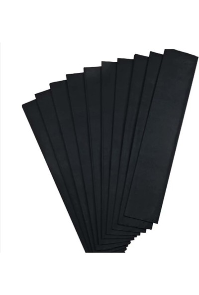 Bu-Bu Krapon Kağıdı Siyah 10'lu