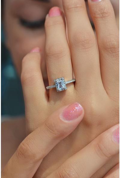 Sacce Scarves&Accessories Gümüş Renkli Ayarlanabilir Baget Yüzük Sacce Scarves&Accessories Gümüş Renkli Ayarlanabilir Baget Yüzük