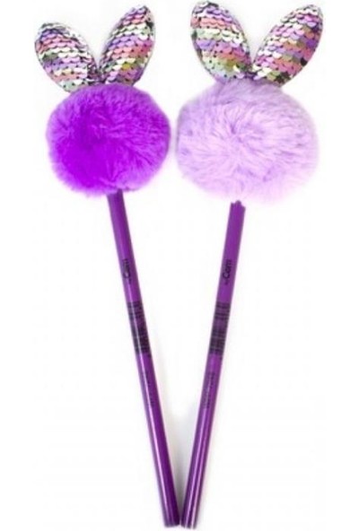 Taros Unick Color Ponpon Gözlüklü Taşlı Tavşanlı Kurşun Kalem 4992