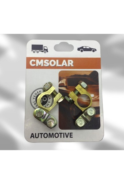 Cmsolar Akü Kutup Başı Artı Eksi Set Cmsolar Akü Kutup Başı Artı Eksi Set