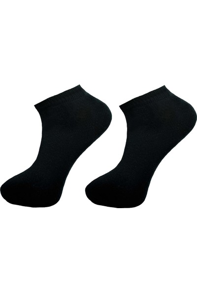 Lara Çorap 2'li Düz Siyah Erkek Patik Çorap (40-46) Lara Çorap 2'li Düz Siyah Erkek Patik Çorap (40-46)