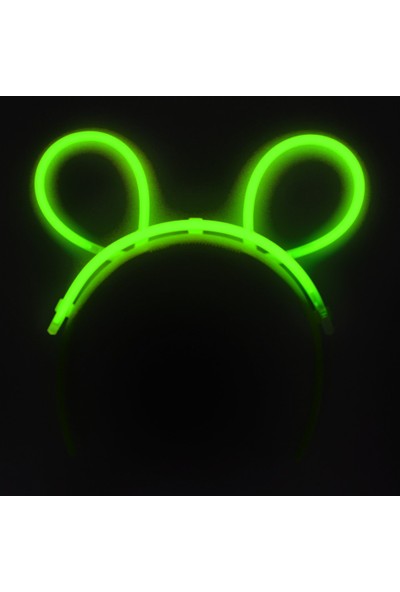 ERPA ToysShop Karanlıkta Parlayan Fosforlu Glow Stick Taç Tavşan Kulağı Tacı Yeşil Renk ERPA ToysShop Karanlıkta Parlayan Fosforlu Glow Stick Taç Tavşan Kulağı Tacı Yeşil Renk