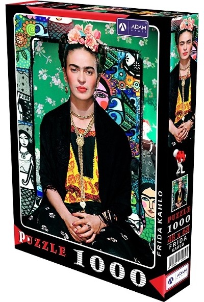 Adam Games Puzzle Frida Kahlo 1000 Parça Puzzle (48X68) Adam Games Puzzle Frida Kahlo 1000 Parça Puzzle (48X68)
