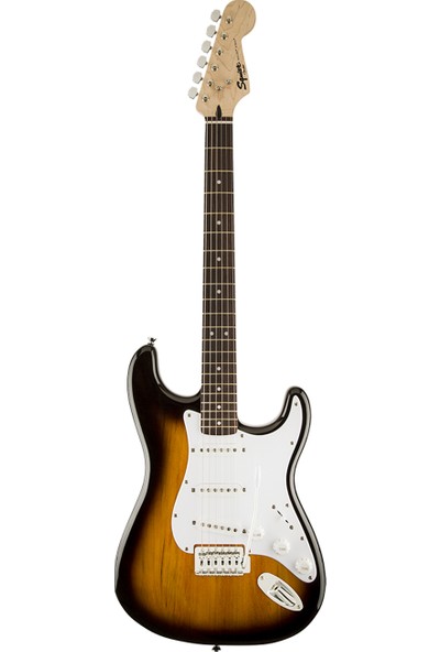 Squier Bullet Strat W/ Tremolo Laurel Klavye Brown Sunburst Elektro Gitar 0370001532 Squier Bullet Strat W/ Tremolo Laurel Klavye Brown Sunburst Elektro Gitar 0370001532