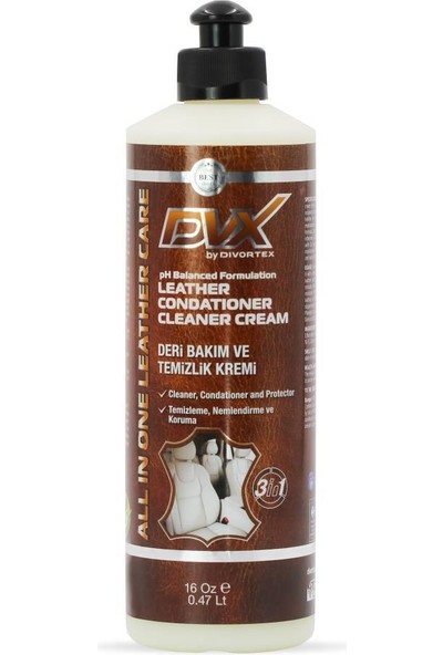 Dvx Deri Temizlik Bakım Onarım Kremi 473 ml