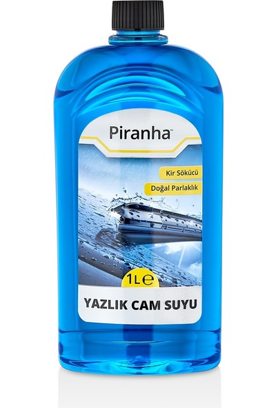 Piranha Silecek Suyu Yazlık 1000 ml Piranha Silecek Suyu Yazlık 1000 ml