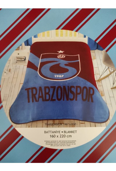 Taç Trabzonspor Baskılı Battaniye