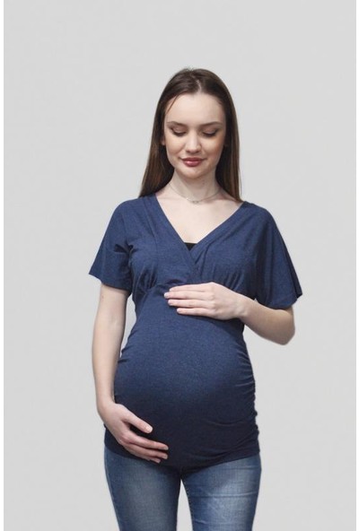 Merliyn V Yaka Hamile Tshirt Mr-09