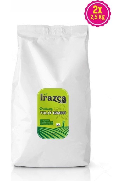 Irazca Ana Katkısız Yerli Yulaf Ezmesi 5kg