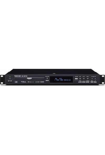 Tascam BD-MP4K Profesyonel 4K UHD Blu-Ray Oynatıcı Tascam BD-MP4K Profesyonel 4K UHD Blu-Ray Oynatıcı