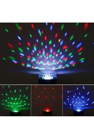 MAYSA Kumandalı LED Kristal Disko Topu