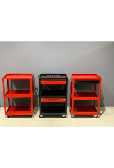 Karma Grup Karma Dolap Tek Çekmeceli Parça Taşıma Arabası