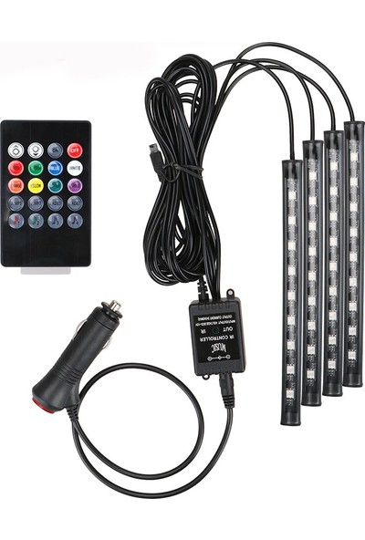 Waxen Müziğe Duyarlı Ayak Altı Led Çakmaklık Girişli Waxen Müziğe Duyarlı Ayak Altı Led Çakmaklık Girişli