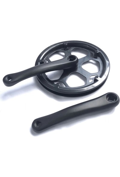 Hsgl Katlanır Bisiklet 52T 170MM Aluminyum Siyah Aynakol Hsgl Katlanır Bisiklet 52T 170MM Aluminyum Siyah Aynakol